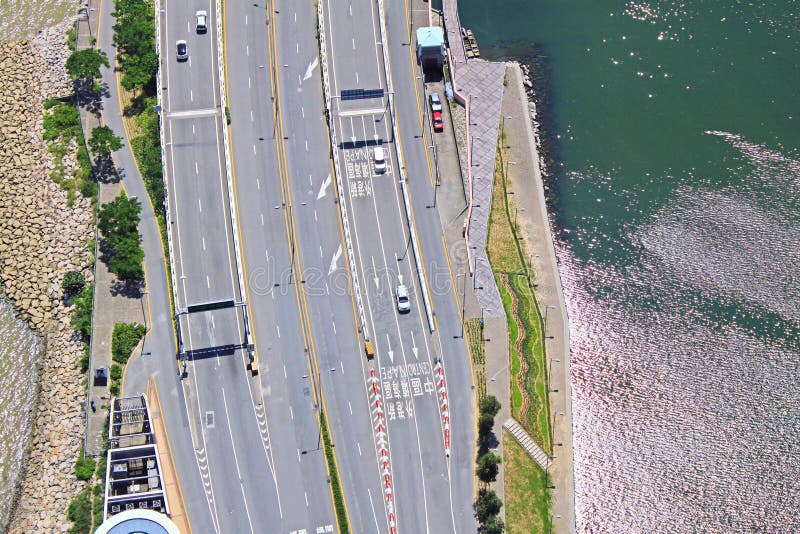 Macau Highway, Macau, China Stock Photo - Image of macau, landscape ...