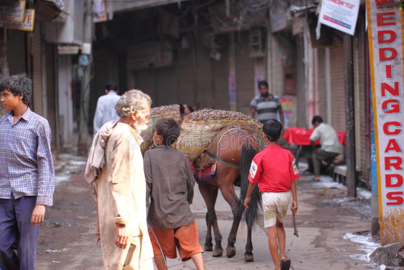 Street view in India editorial photography. Image of india - 40796697