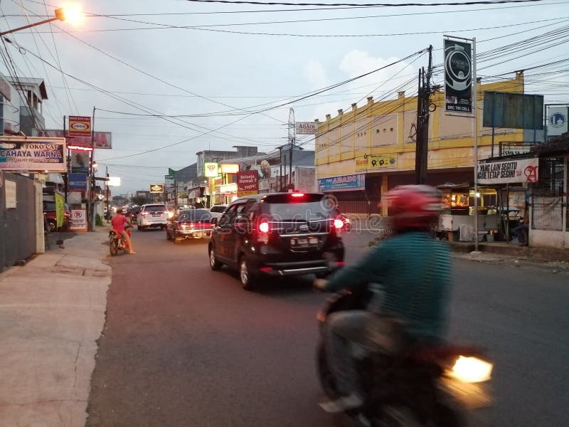 Street view at Java editorial stock image. Image of java - 201160714