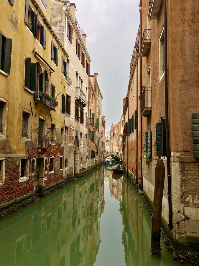 Venice, Italy. stock image. Image of venice, view, green - 114929077