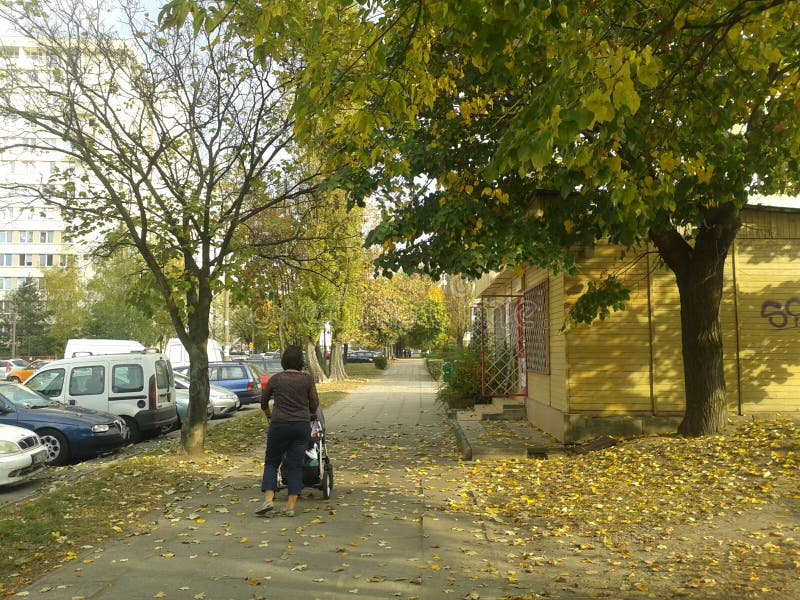 Street walk editorial image. Image of person, walking - 45489215