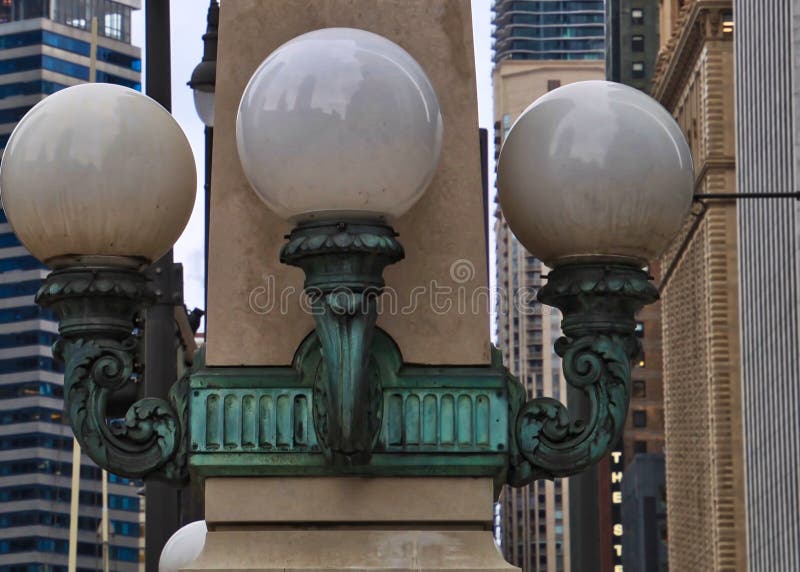 Classic Chicago stock photo. Image of morning, lincoln - 52667538