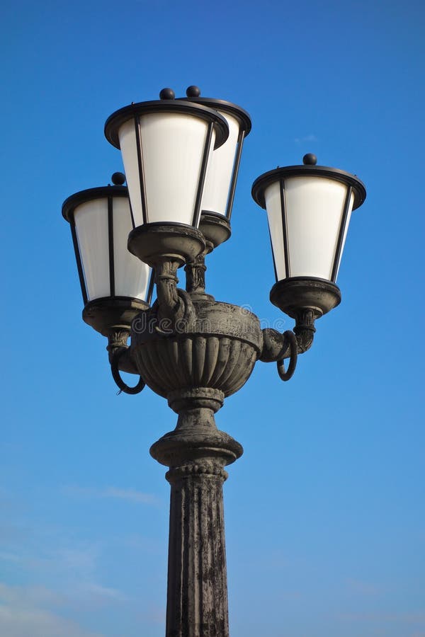 Streetlight. stock photo. Image of light, closeup, lamp - 64357220