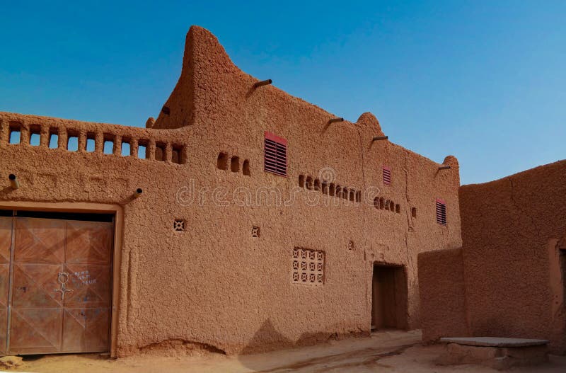 At the Streets of Agadez Old City, Niger Stock Photo - Image of poor ...