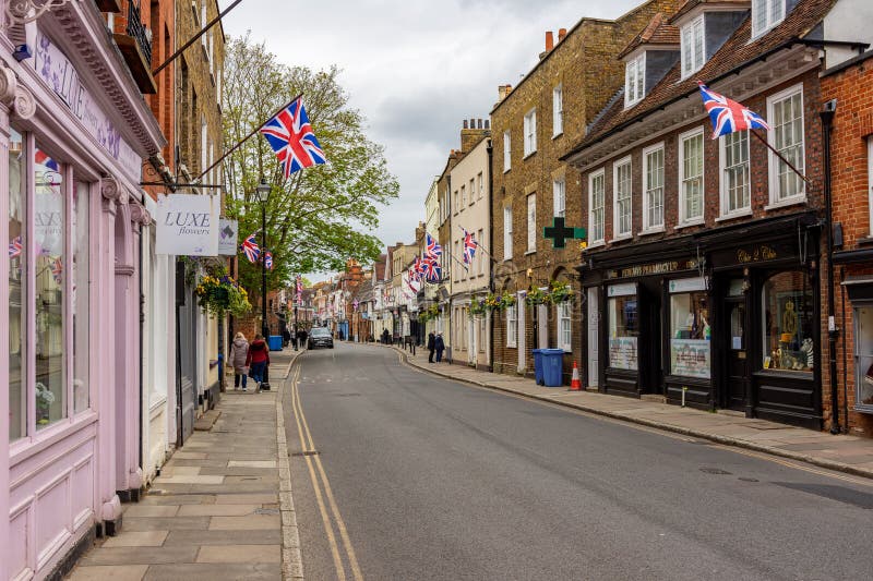 Streets and Architecture of Eton, Berkshire, UK Editorial Image - Image ...