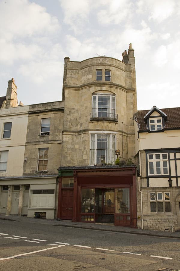 The streets of bath stock photo. Image of buildings, england - 14613570