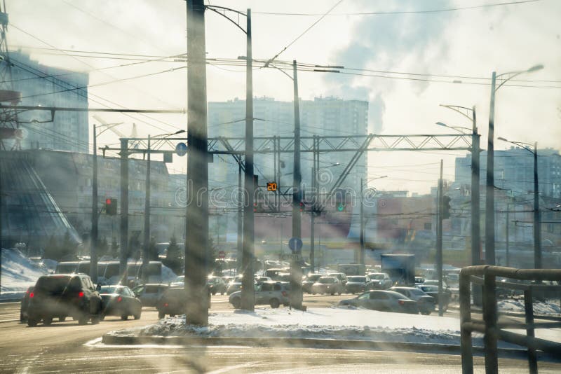 City with Problem Environment Editorial Image - Image of cityscape ...