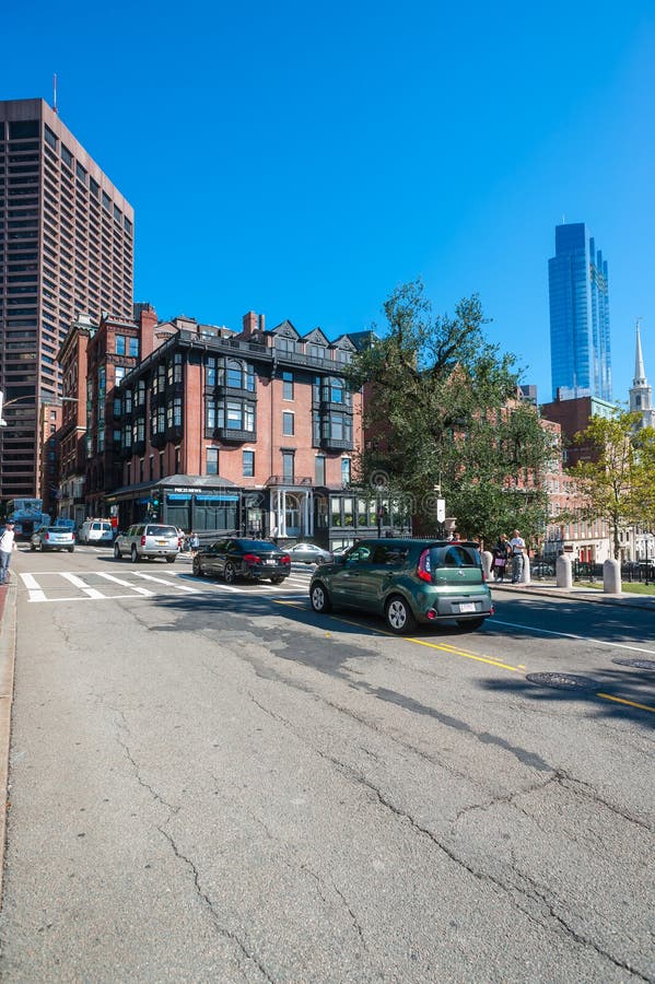 Streets of Boston editorial stock photo. Image of ride - 154512388