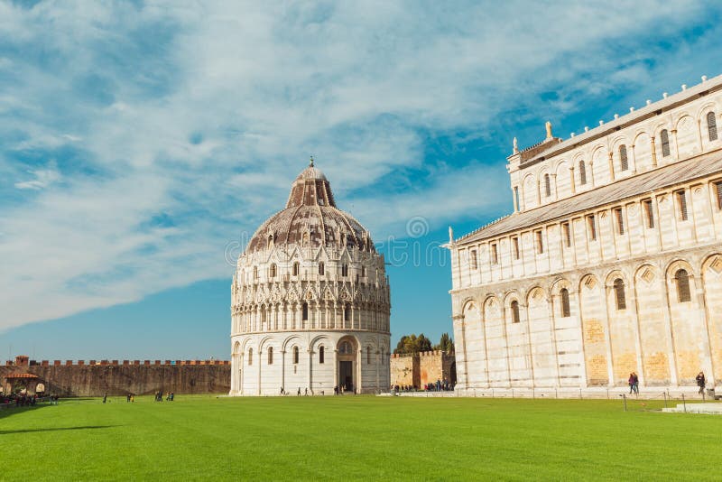 Streets and Buildings in Pisa Italy Editorial Photo - Image of bell ...