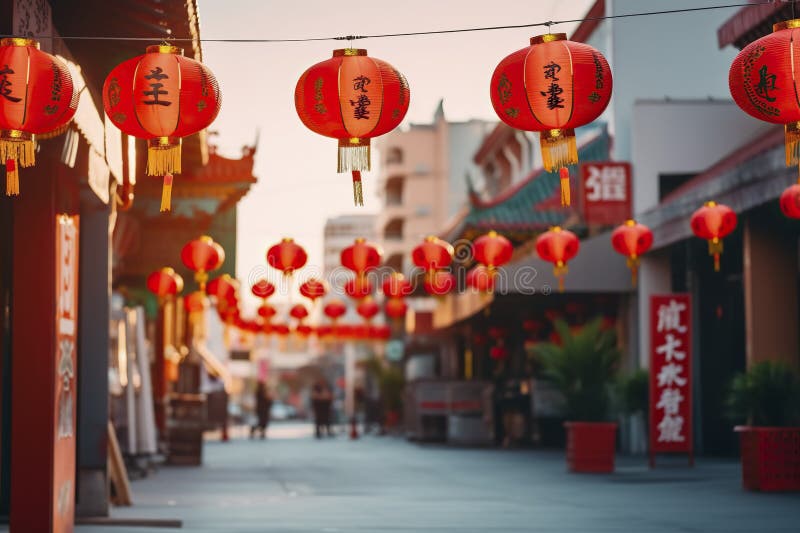 The Streets of Chinese Cities are Festooned with Brightly Colored ...