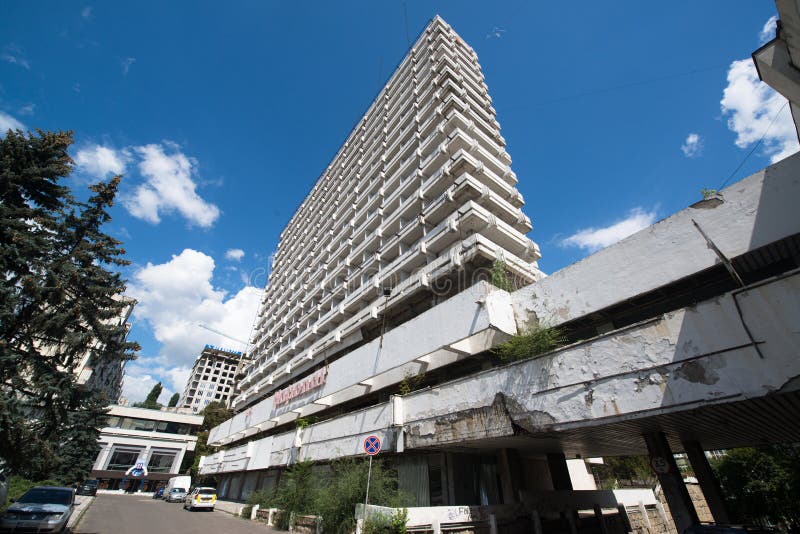 Streets of Chisinau in Moldova Editorial Image - Image of capital ...