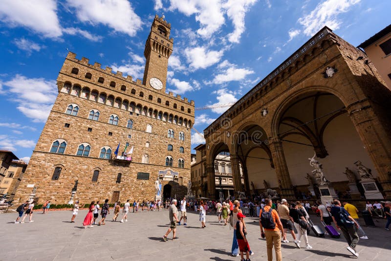 Streets of the City of Florence in Italy Editorial Image - Image of ...