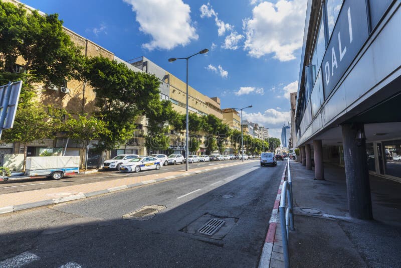 Streets in the City of Haifa in Israel Editorial Photography - Image of ...