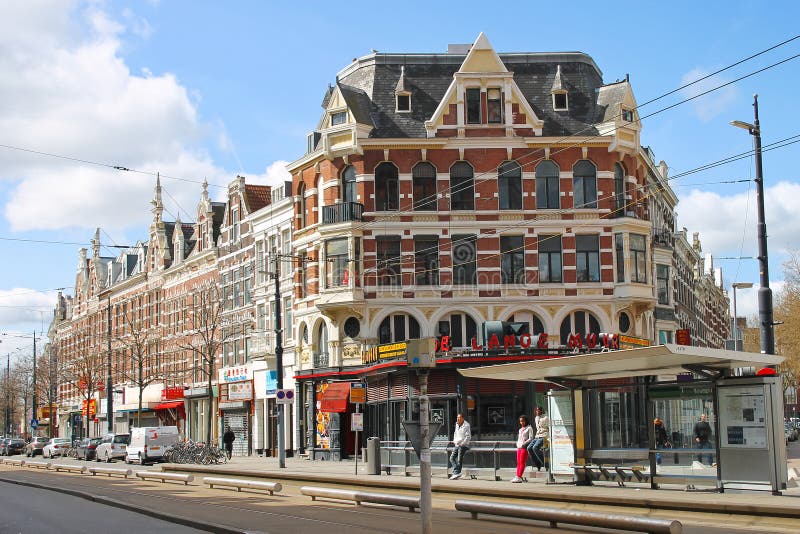 On Streets of the City of Rotterdam. Editorial Image - Image of high ...