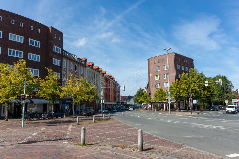 On the Streets of Cuxhaven on a Sunny August Day Editorial Stock Photo ...