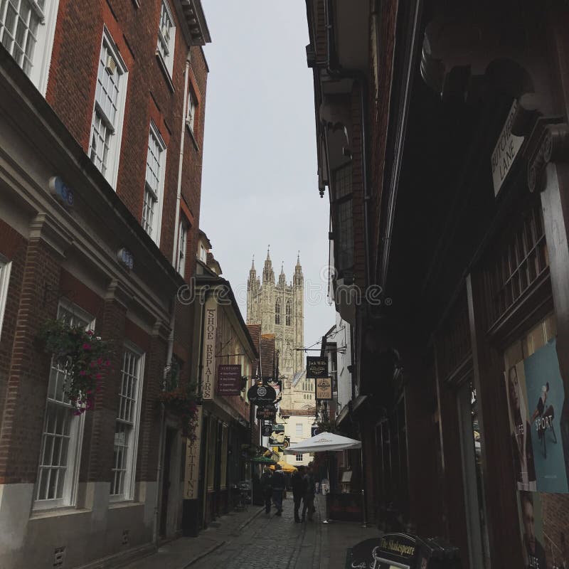 Streets of England editorial photo. Image of canterbury - 104095051