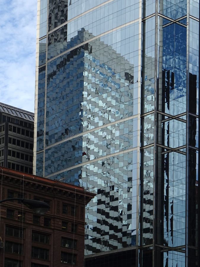 Streets in the Loop of Chicago. Stock Image - Image of blue, beautiful ...