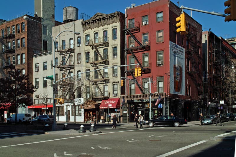 Streets of New York USA editorial stock photo. Image of avenue - 23190338