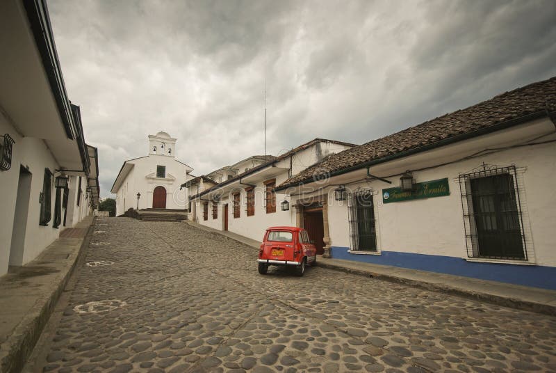 On the Streets of Popayan. Colombia. Stock Photo - Image of streets ...