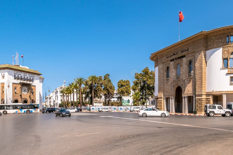In the Streets of Rabat in Morocco Editorial Stock Image - Image of ...