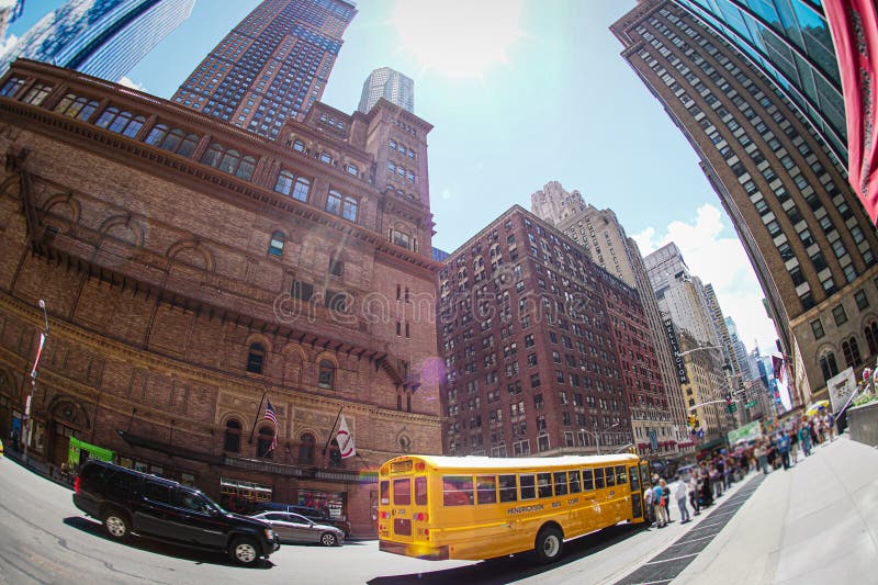 Streetscape and Buildings at the Intersection Editorial Stock Photo ...