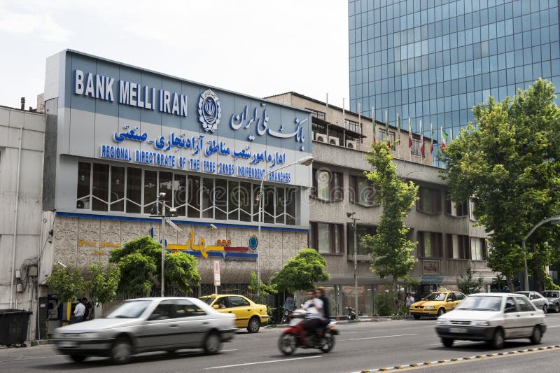 Streetscape of Tehran，Iran editorial stock image. Image of large - 33384244