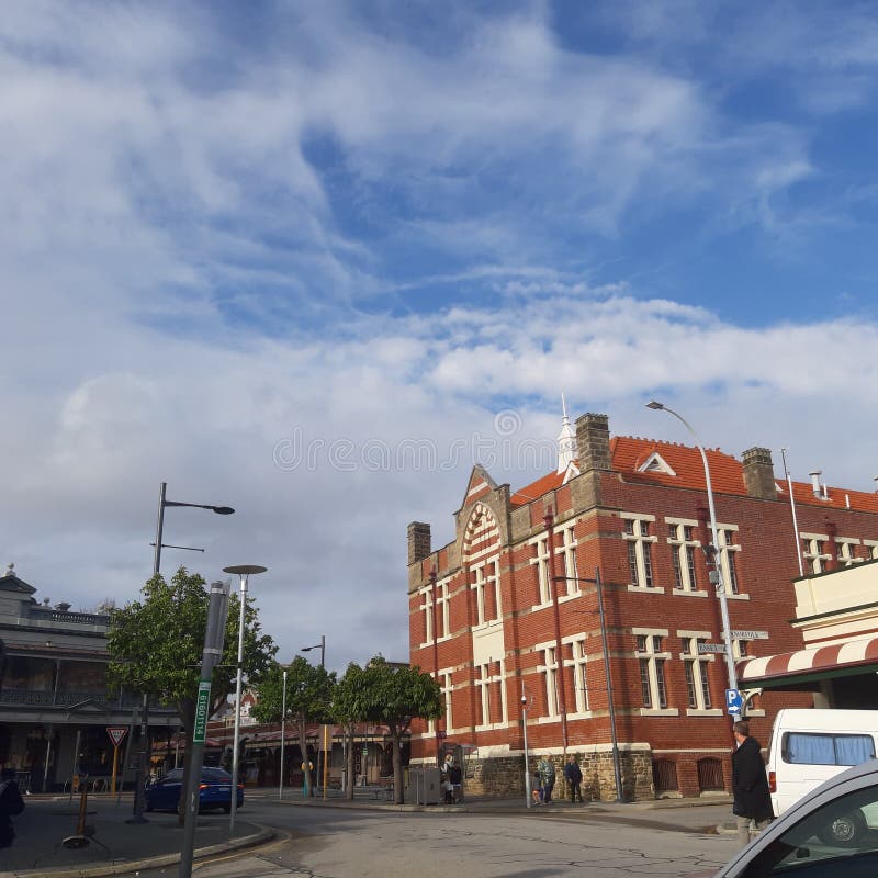 Streetside in Perth editorial photography. Image of transport - 206809257