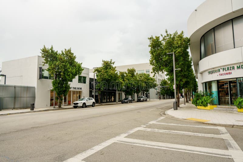 Streetview Miami Design District FL Editorial Stock Image - Image of ...