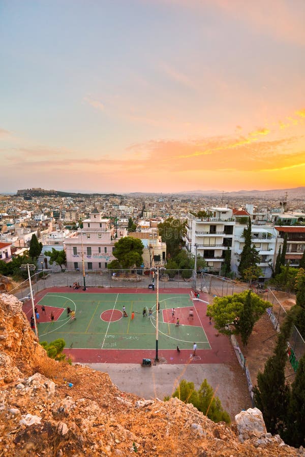 Strefi Hill, Athens. editorial photography. Image of cityscape - 59971437