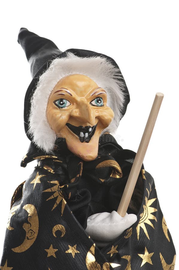 Strega fotografia stock. Immagine di molla, carino, pollo - 13305506