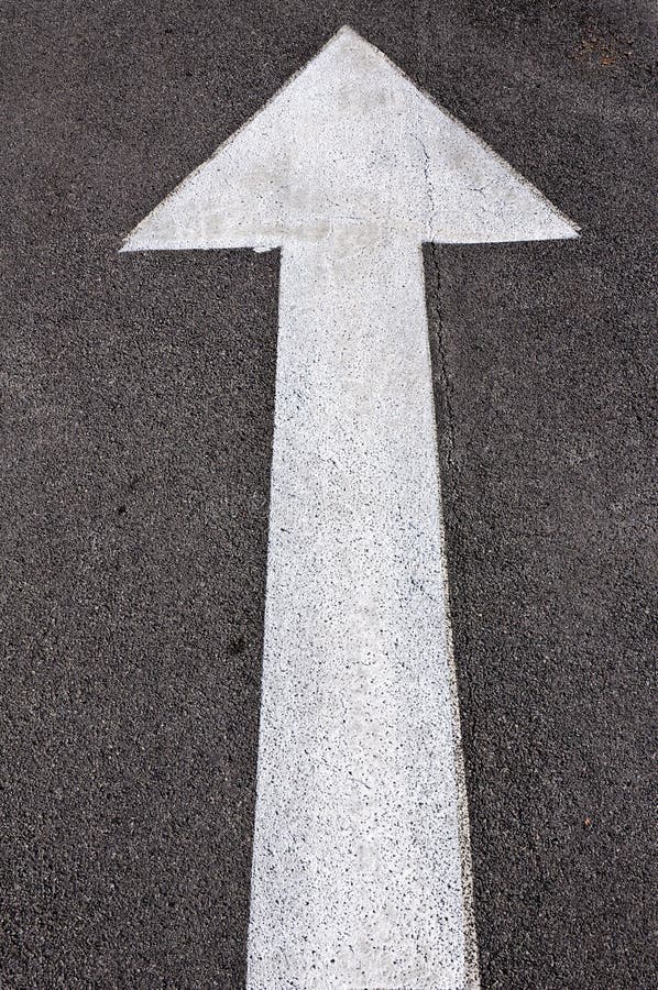 Streight para a frente imagem de stock. Imagem de sinal - 26910359