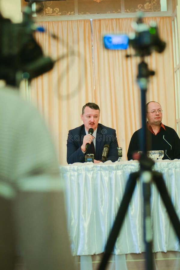 Strelkov Igor Ivanovich imagen de archivo editorial. Imagen de gesto ...