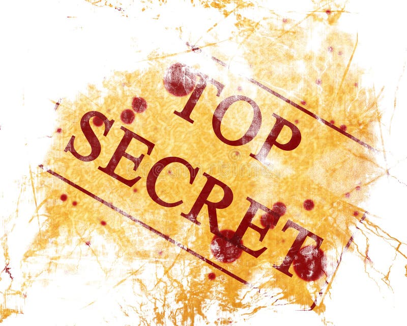 Streng geheim stock abbildung. Illustration von geheim - 45128218