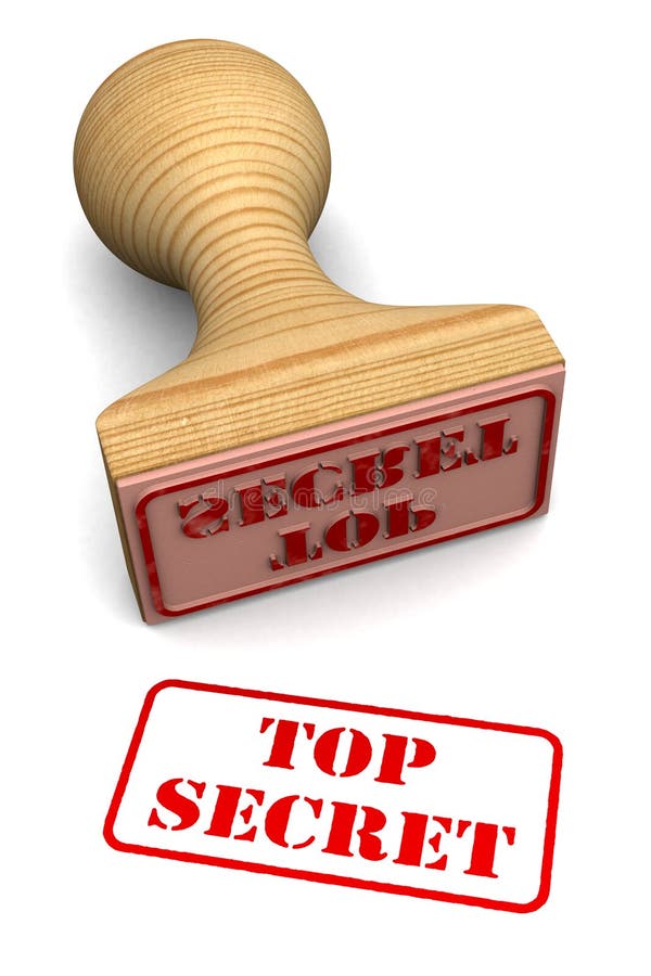 Streng geheim Stempel vektor abbildung. Illustration von schutz - 77777582