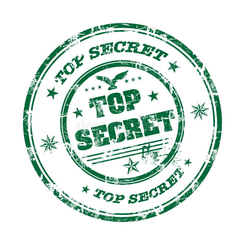 Streng geheim Stempel vektor abbildung. Illustration von informationen ...