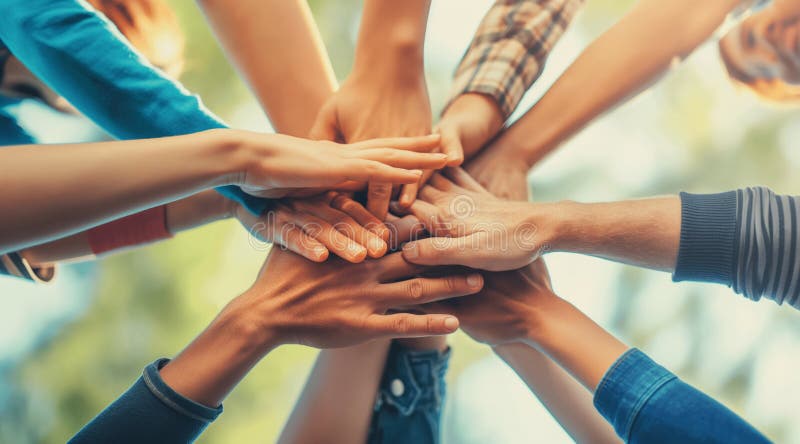 Strength in Togetherness a Team United, Generative AI Stock ...