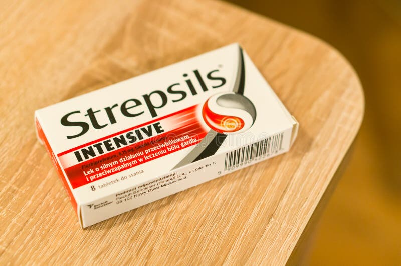 Strepsils Intensive editorial stock photo. Image of troath - 49929683