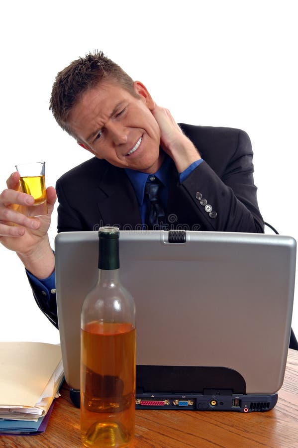 Stress stock photo. Image of desk, problem, headache, drinking - 1871456