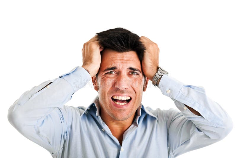 Stress stock photo. Image of manager, angry, stress, businessman - 21283896