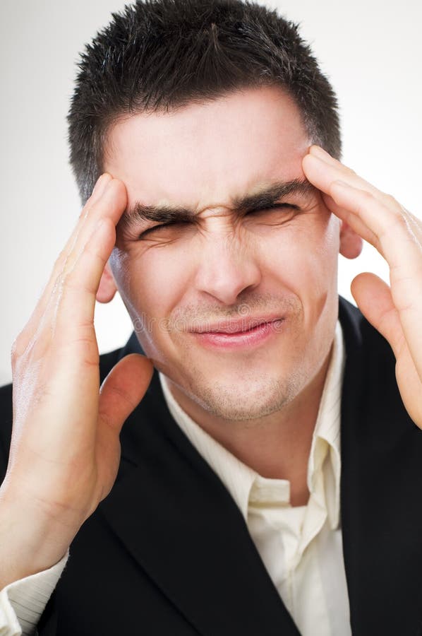 Stress stock image. Image of tired, white, woman, girl - 9144439