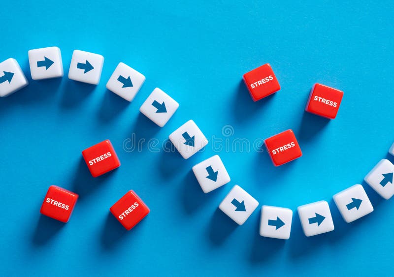 Stress Avoidance. Coping and Overcoming Stress Stock Image - Image of ...