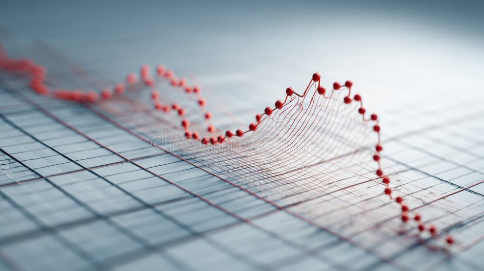 Stress Curve Analysis Shows Significant Rise Over a Dated Graph ...