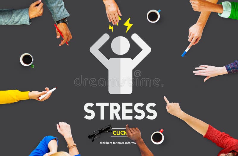 Stress Failure Depression Pressure Panic Concept Stock Photo - Image of ...