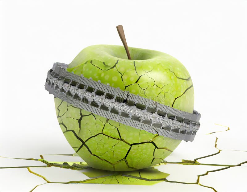 Stress stock illustration. Illustration of apple, pain - 298476191