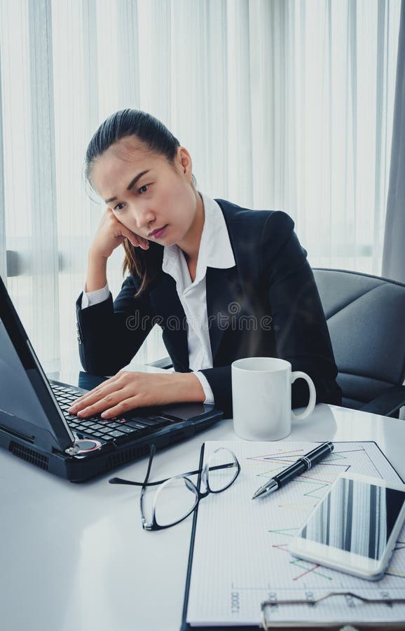 Stress in the office stock photo. Image of disappointed - 89727674
