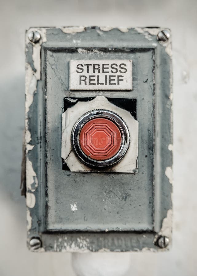 Stress Button stock image. Image of occupation, office - 8919069