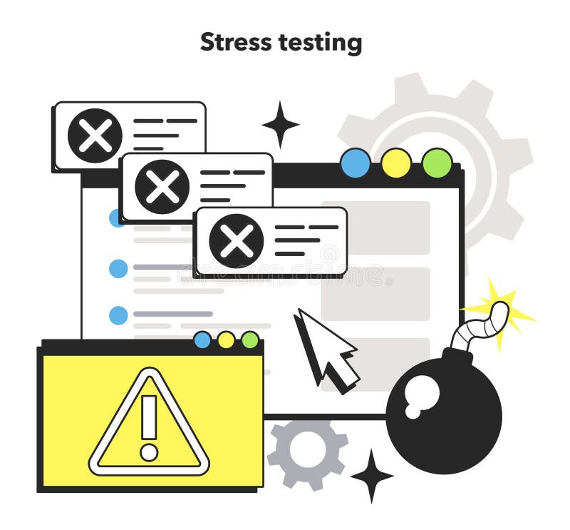 Stress Testing Clipart