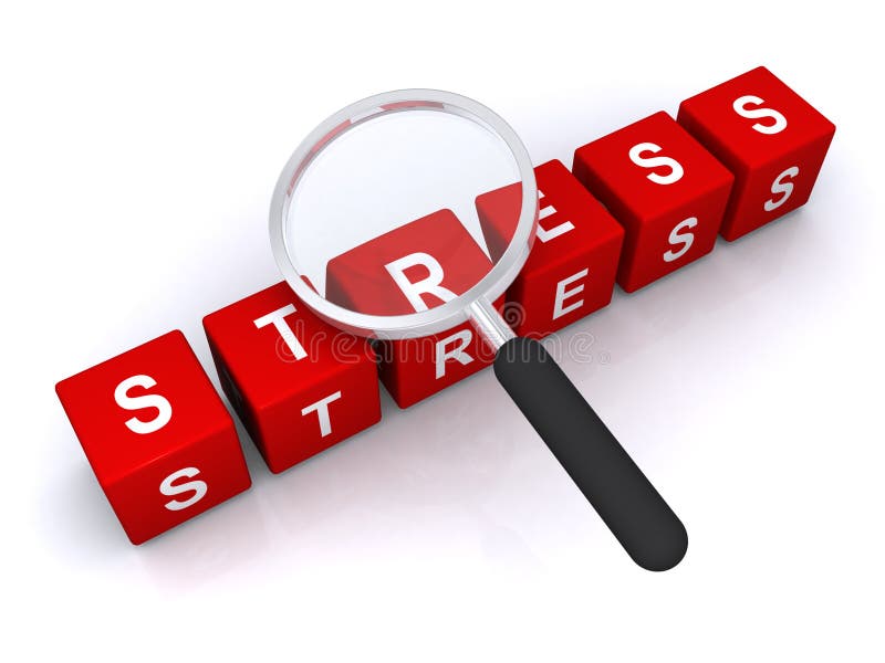 Stress stock photo. Image of animated, word, text, stressful - 26251890
