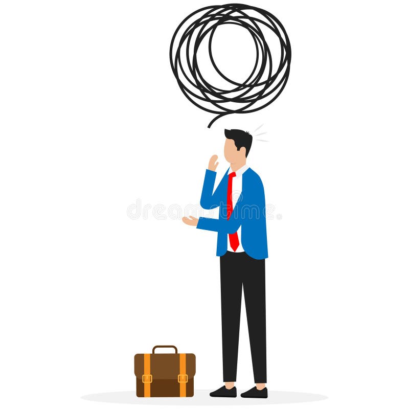 Stress at Work, Exhausted from Overworked and Too Many Problems or ...