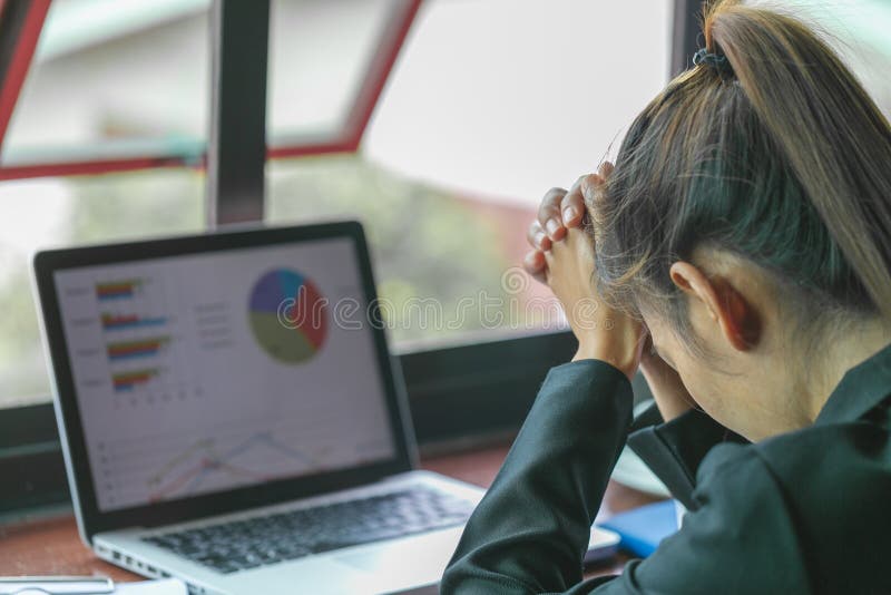 Stress at Work, Failure To Work, Business Failure Stock Image - Image ...